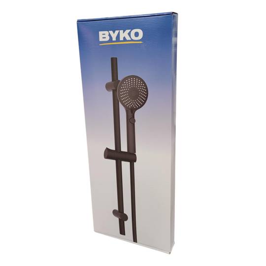 BYKO - Svart sturtusett