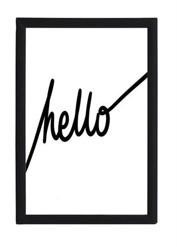 BYKO - Svartur Rammi 10x15