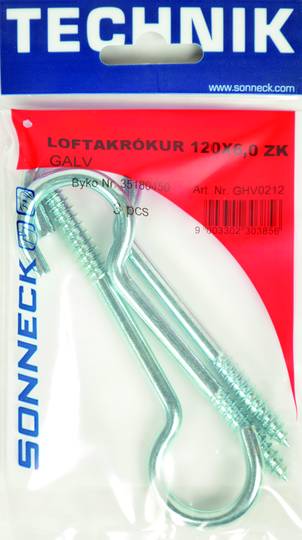 BYKO - Loftakrókar (3 stk.)